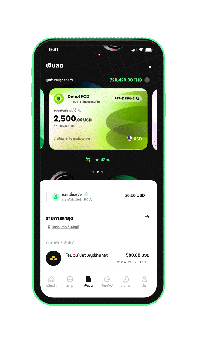 เงินฝากเงินตราต่างประเทศ